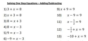Solving Equations – Minimally Different