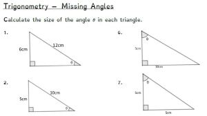 Trigonometry – Missing Angles – Minimally Different